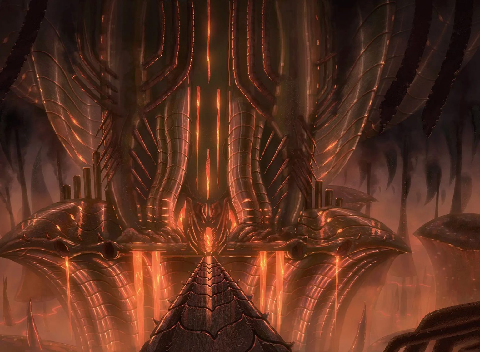 The Autonomous Furnace MtG Art from Phyrexia: All Will Be One Set by ...