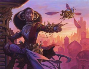 Thopter Engineer MtG Art from Commander 2018, Commander 2021, Double ...