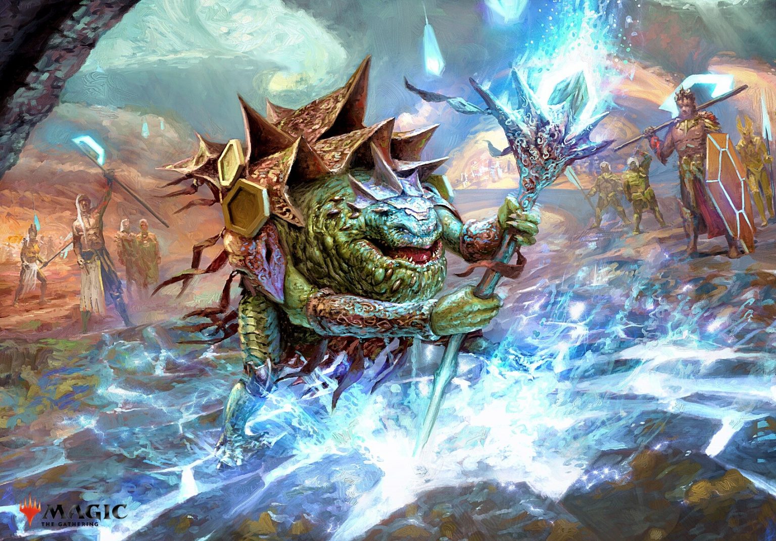 Thrun, Breaker of Silence MtG Art from Phyrexia: All Will Be One Set by ...