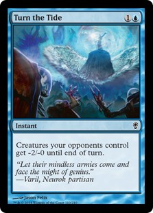 Turn the Tide MtG Art from Conspiracy, Mirrodin Besieged Set by Jason ...