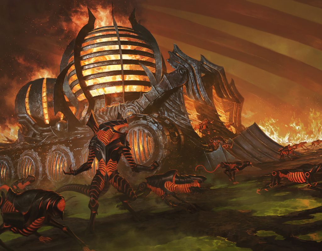Urabrask's Forge MtG Art from Phyrexia: All Will Be One Set by Lie ...