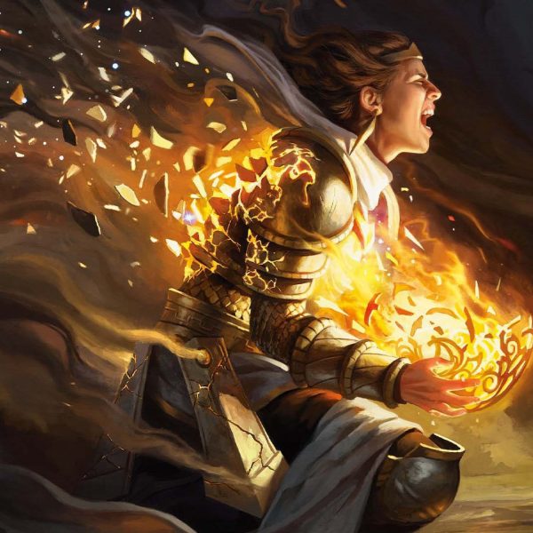 Prizefighter Construct MtG Art from Aether Revolt Set by Daniel ...