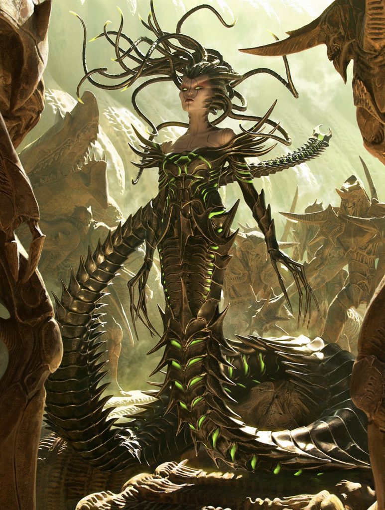 Vraska, Betrayal's Sting MtG Art from Phyrexia: All Will Be One Set by ...