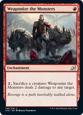 Weaponize the Monsters MtG Art from Ikoria Set by Magali Villeneuve ...
