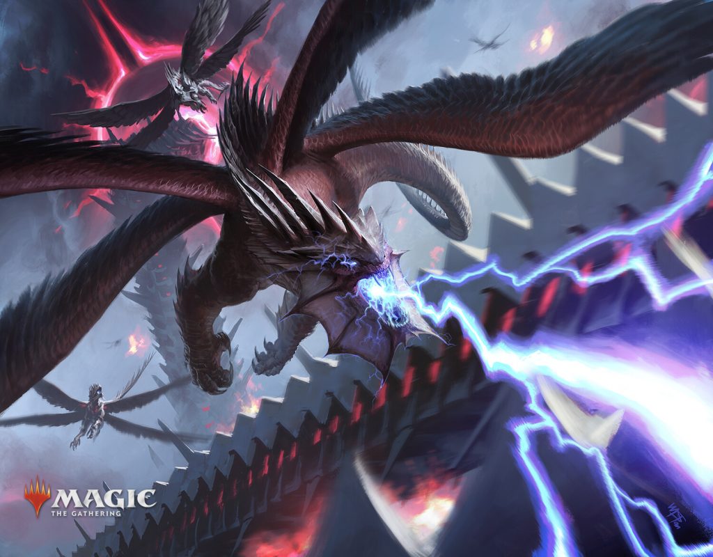 Defiant Thundermaw MtG Art from March of the Machine Set by Darren Tan ...