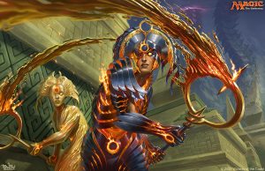 Furnace-Blessed Conqueror MtG Art from March of the Machine Set by ...