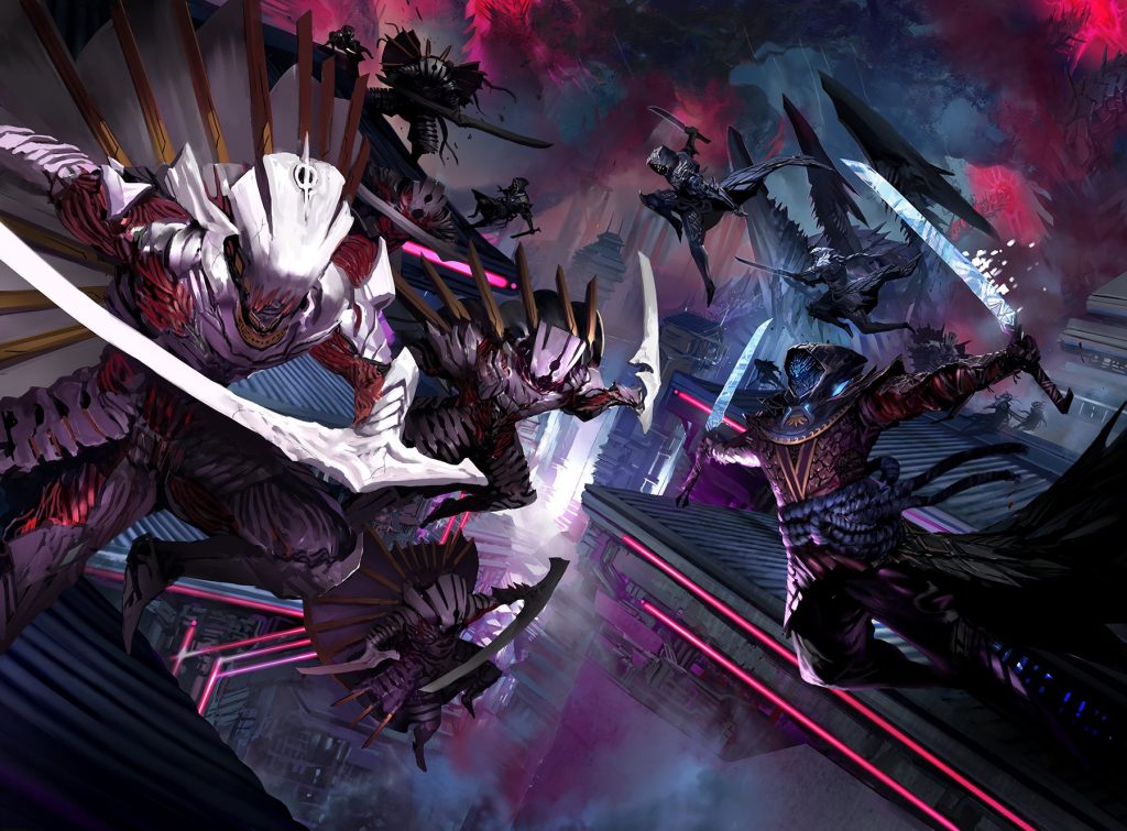 Invasion of Kamigawa MtG Art from March of the Machine Set by Kekai ...