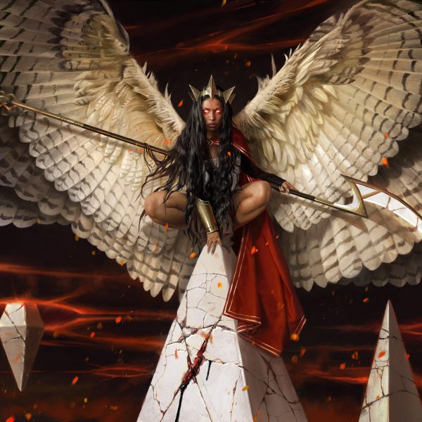 Akroma, Angel of Wrath MtG Art from Duel Decks: Divine vs. Demonic Set ...