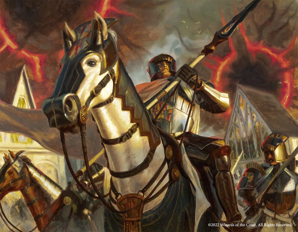 Knight of the New Coalition MtG Art from March of the Machine Set by ...