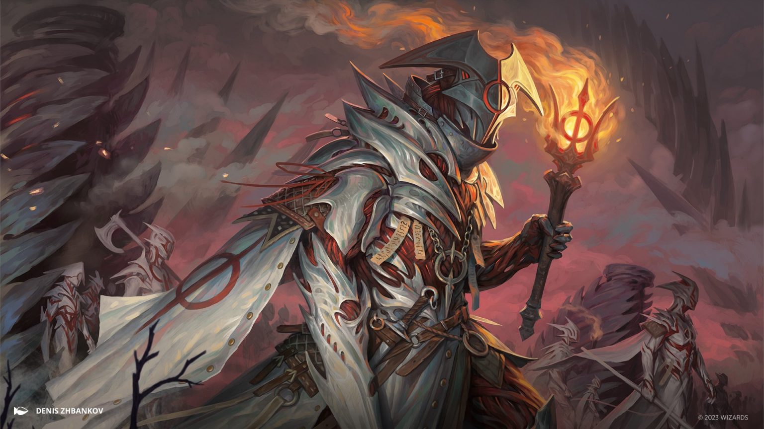 Norn's Inquisitor MtG Art from March of the Machine Set by Denis ...