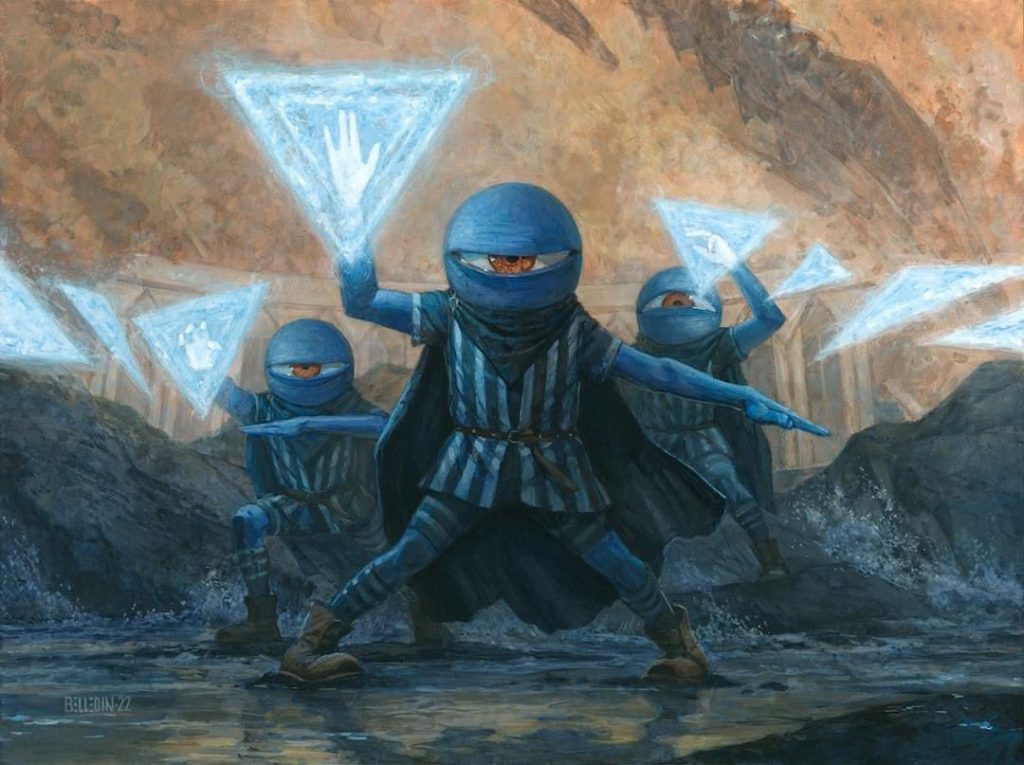 Referee Squad MtG Art from March of the Machine Set by Steven Belledin ...