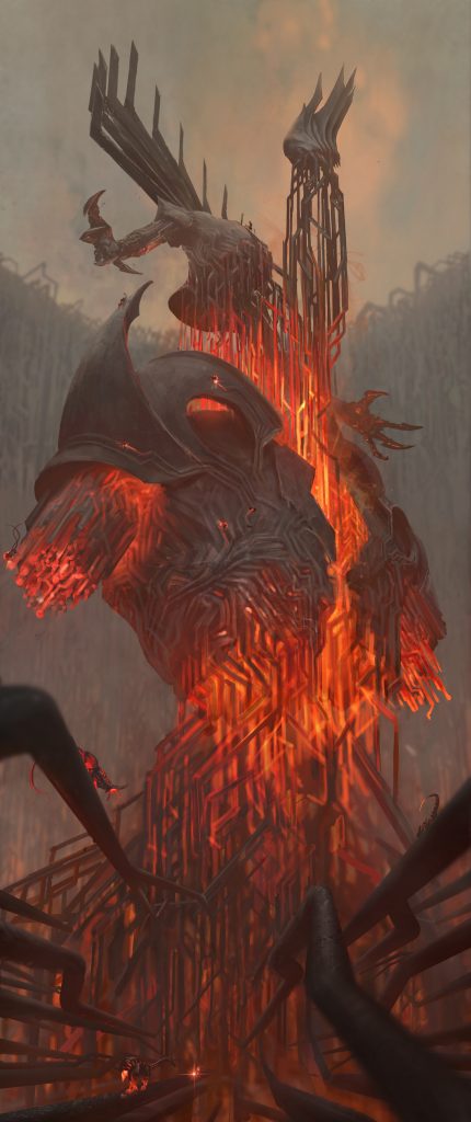 The Great Work MtG Art from March of the Machine Set by Campbell White ...