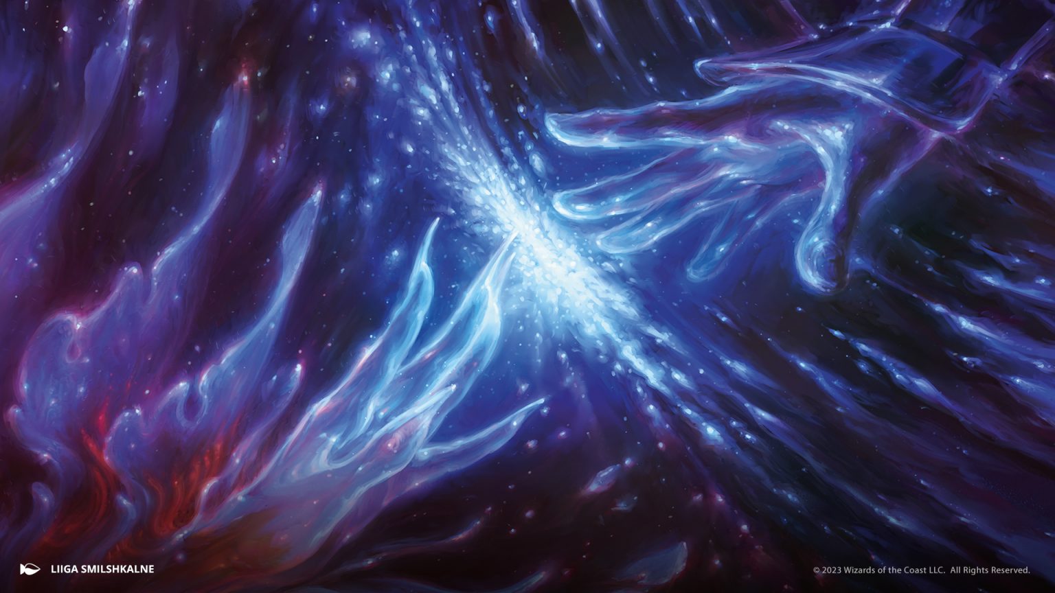 Transcendent Message MtG Art from March of the Machine Set by Liiga ...