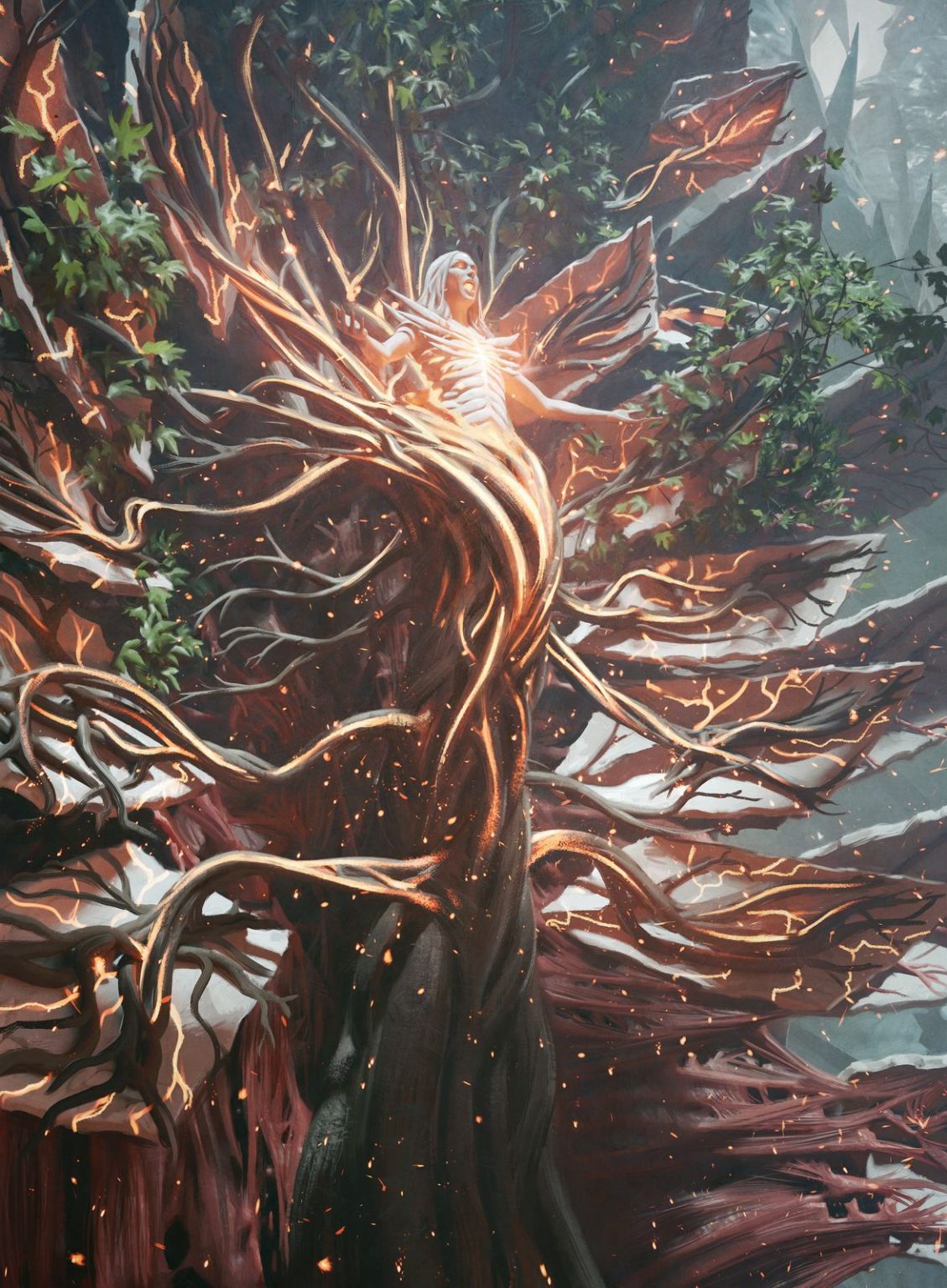 Wrenn and Realmbreaker MtG Art from March of the Machine Set by Cristi ...