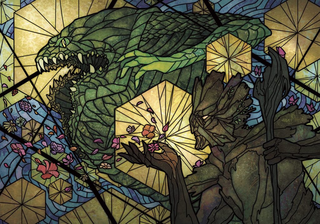 Yargle and Multani MtG Art from March of the Machine Set by Lisa ...