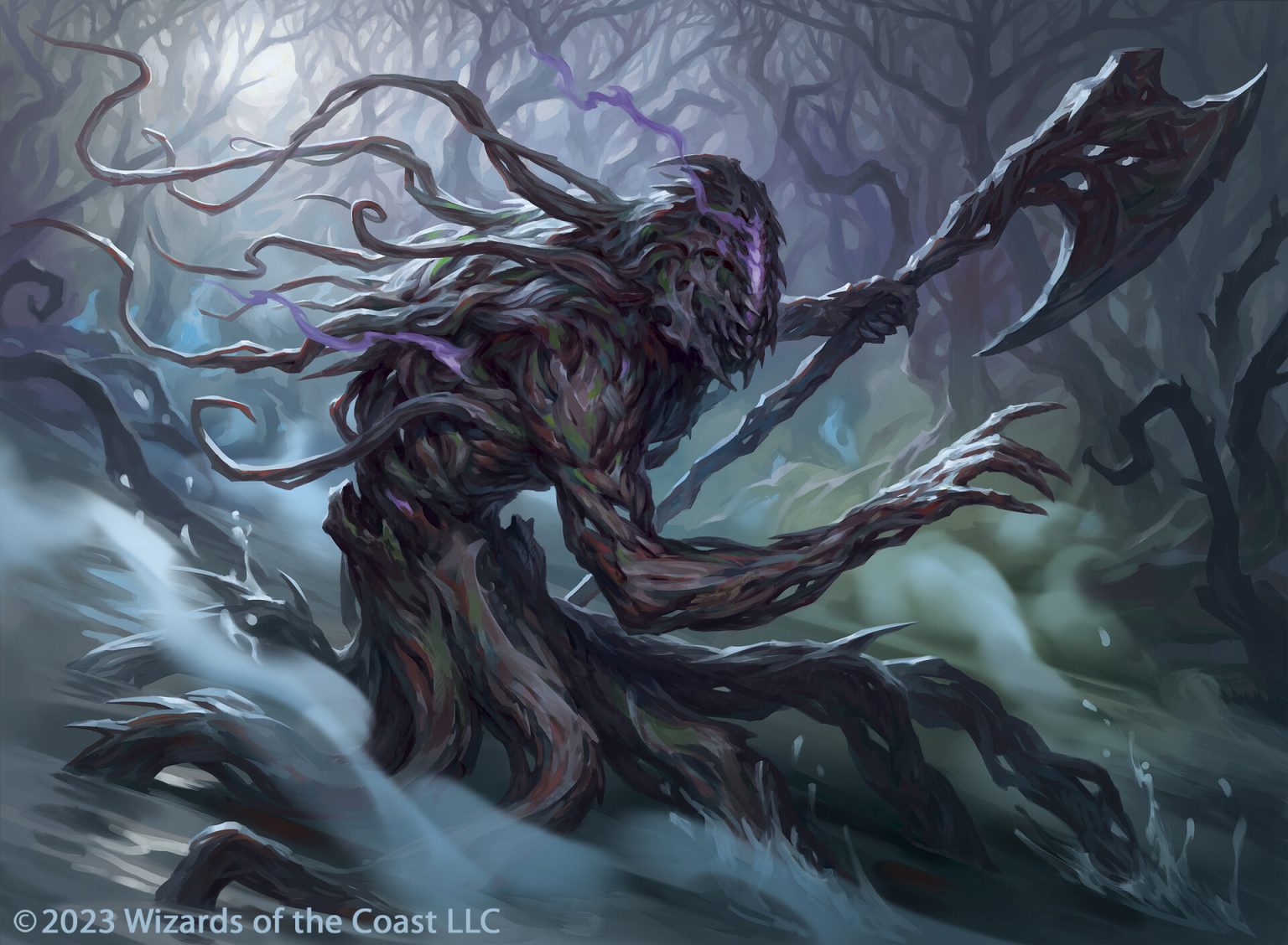 Ashiok's Reaper MtG Art from Wilds of Eldraine Set by Denis Zhbankov ...