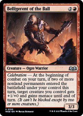 Belligerent of the Ball MtG Art from Wilds of Eldraine Set by Pascal ...