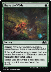 Brave the Wilds MtG Art from Wilds of Eldraine Set by Lucas Graciano ...