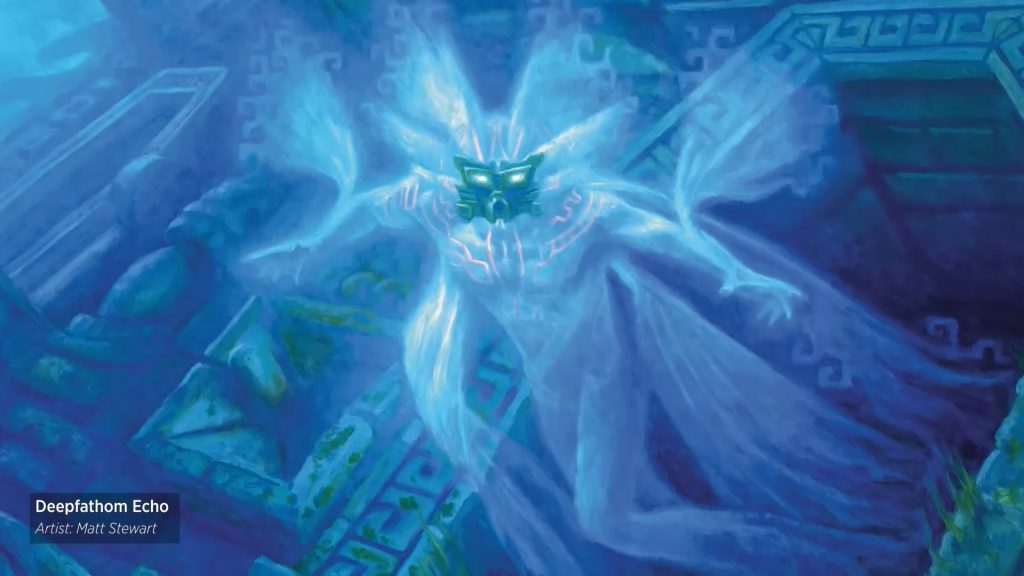Deepfathom Echo MtG Art from The Lost Caverns of Ixalan Set by Matt ...