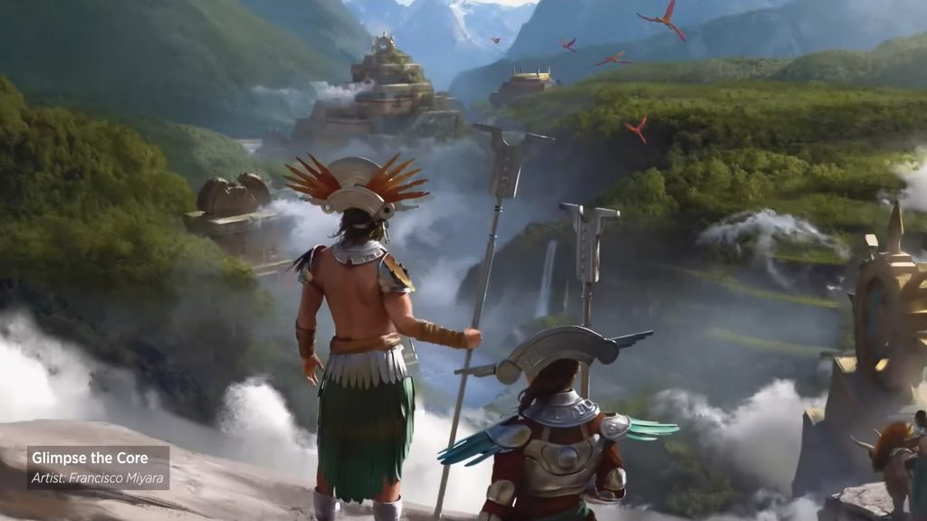 Glimpse the Core MtG Art from The Lost Caverns of Ixalan Set by ...