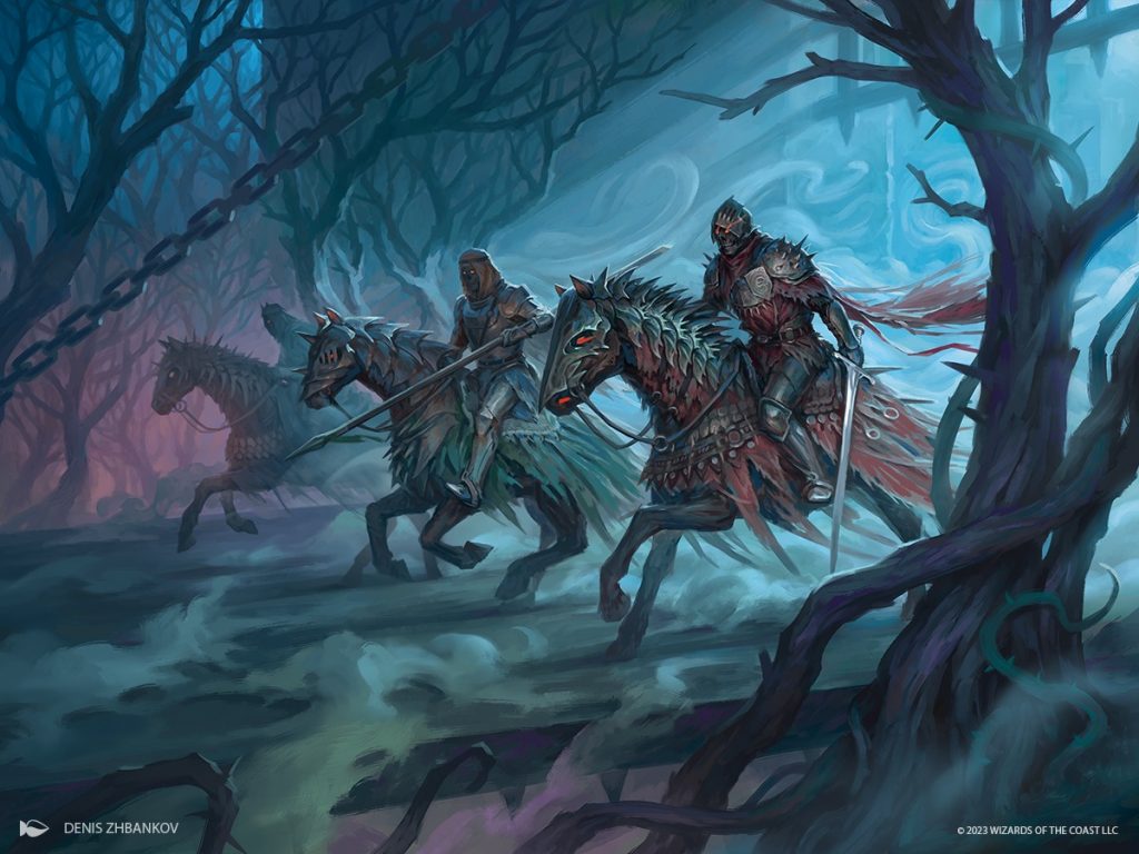 Lich-Knights' Conquest MtG Art from Wilds of Eldraine Set by Denis ...