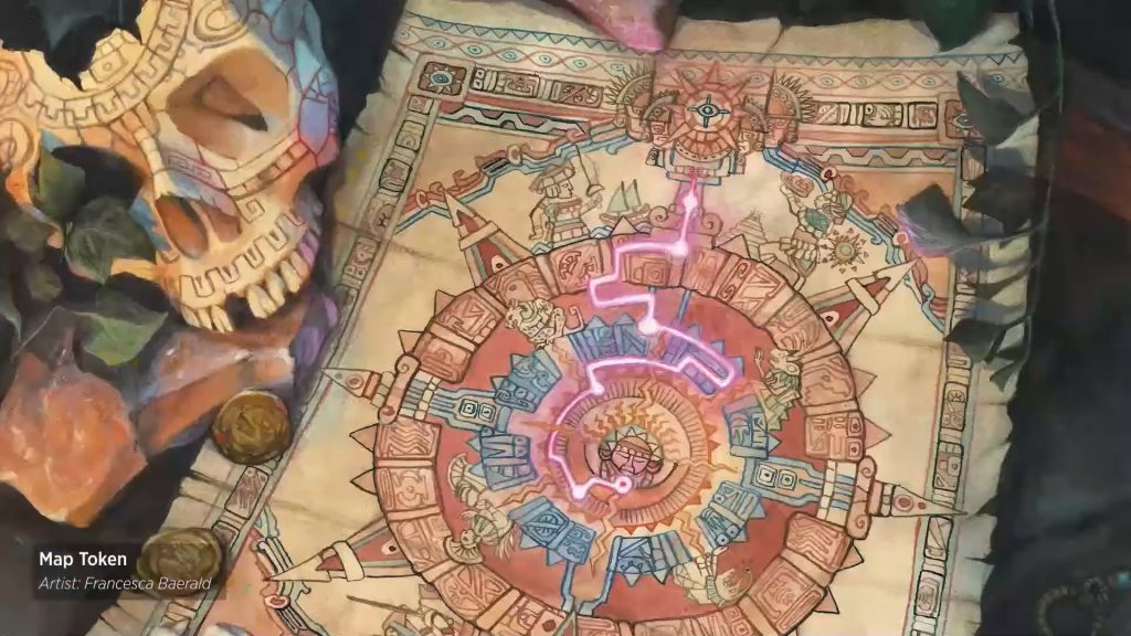 Map Token MtG Art from The Lost Caverns of Ixalan Set by Francesca ...