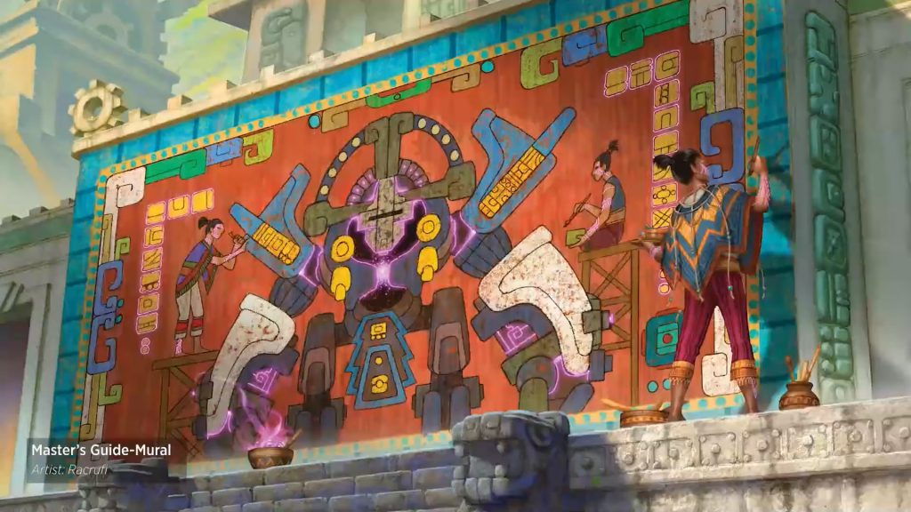 Master's Guide-Mural MtG Art from The Lost Caverns of Ixalan Set by ...