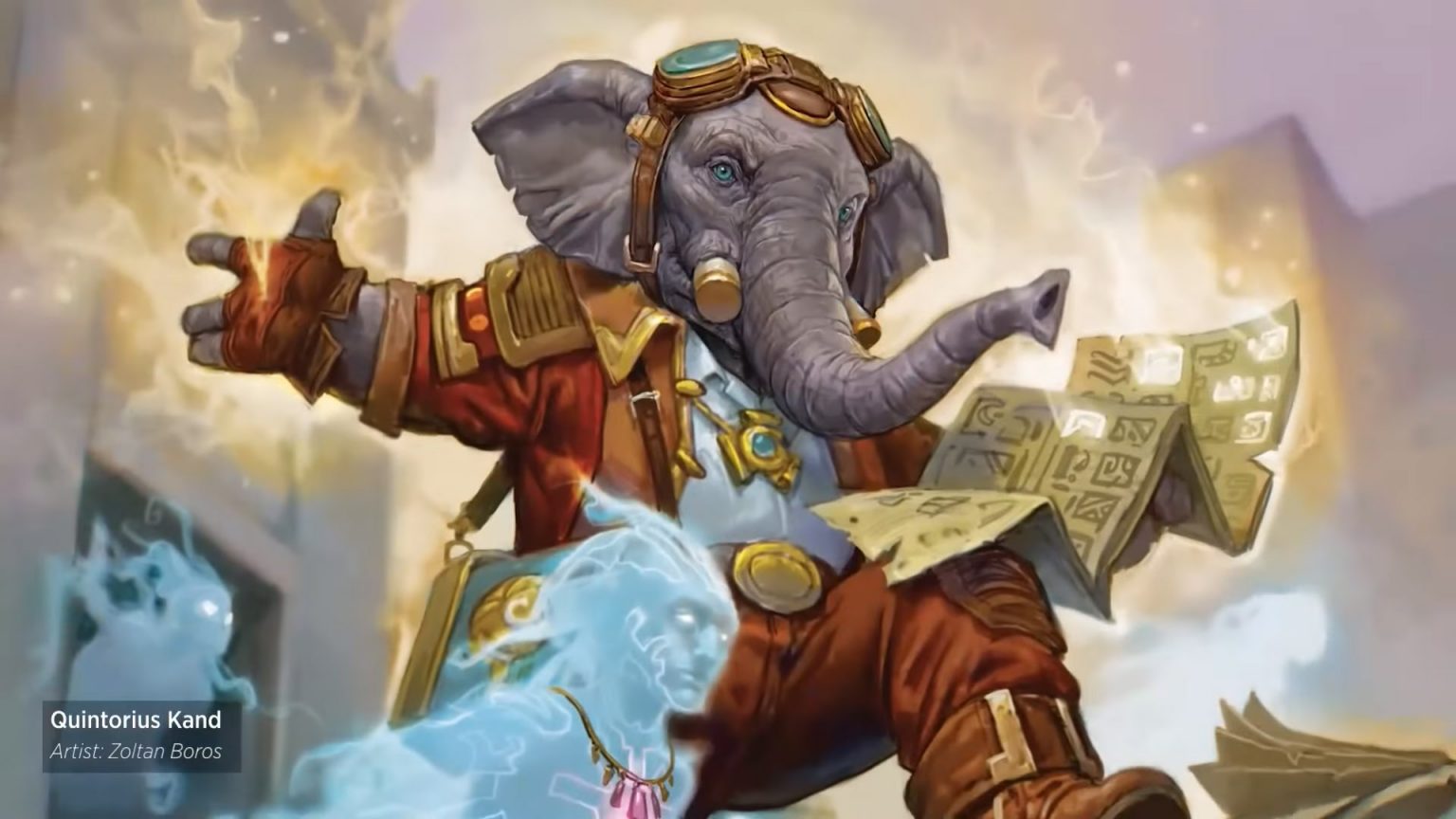 Quintorius Kand MtG Art from The Lost Caverns of Ixalan Set by Zoltan ...