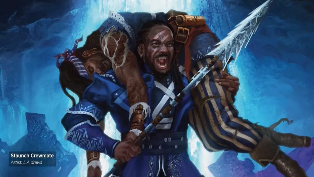 Staunch Crewmate MtG Art from The Lost Caverns of Ixalan Set by L.A ...