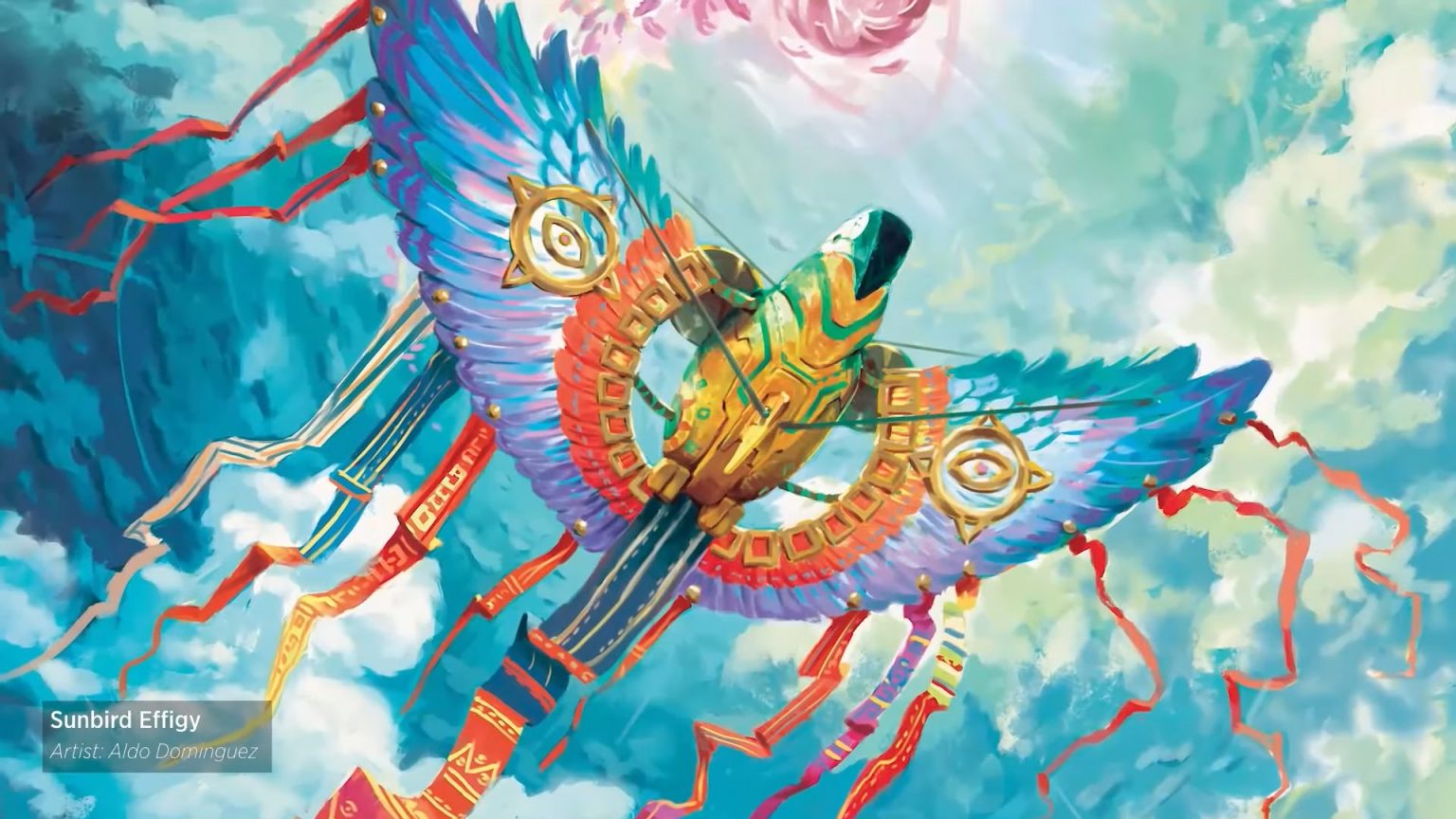 Sunbird Effigy MtG Art from The Lost Caverns of Ixalan Set by Aldo ...