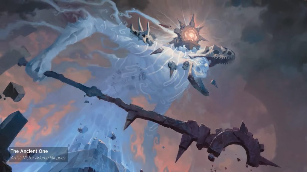 The Ancient One MtG Art from The Lost Caverns of Ixalan Set by Victor ...