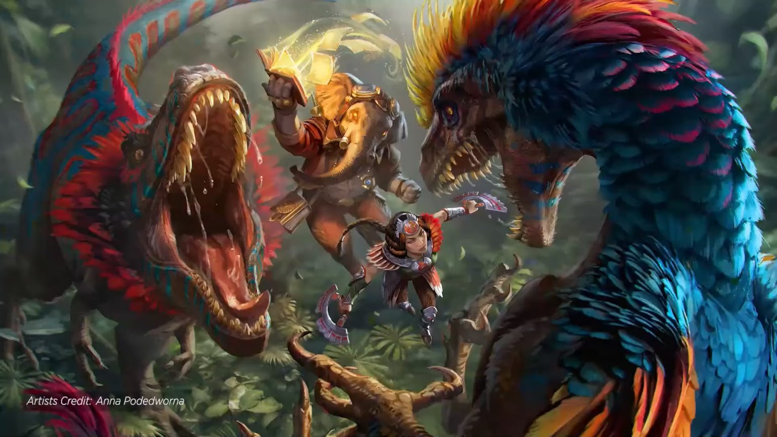 The Lost Caverns of Ixalan Key Art MtG Art from The Lost Caverns of ...