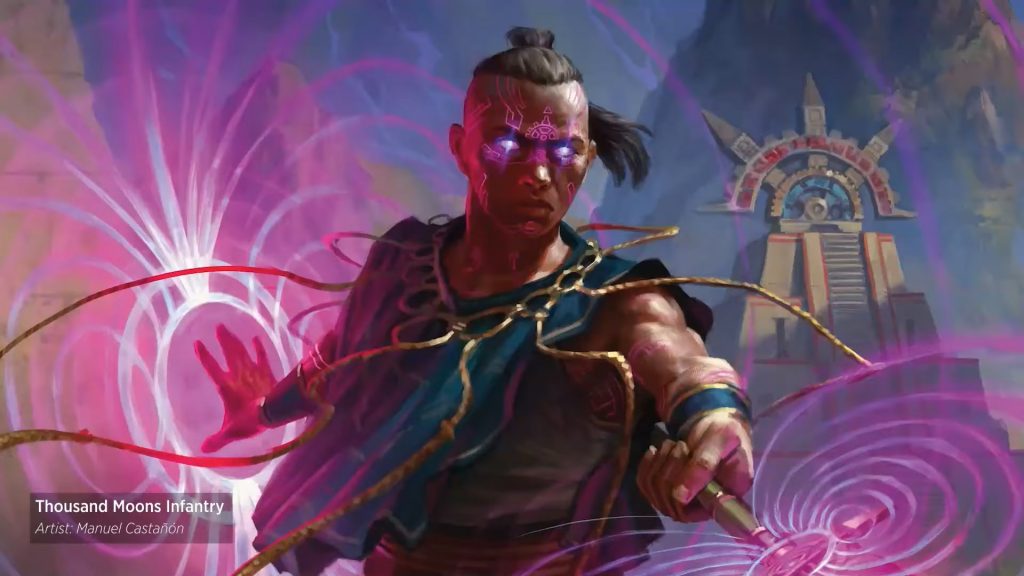 Thousand Moons Infantry MtG Art from The Lost Caverns of Ixalan Set by Manuel Castañón - Art of ...