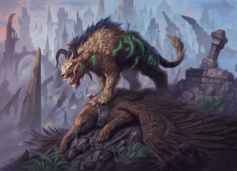 Axebane Ferox MtG Art from Murders at Karlov Manor Set by Maxime Minard ...