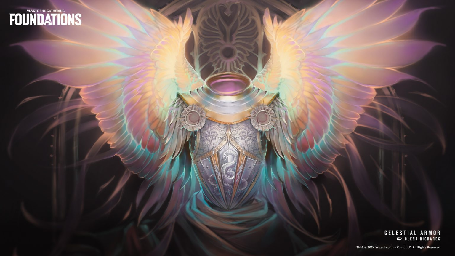 Celestial Armor MtG Art from Foundations Set by Olena Richards - Art of ...