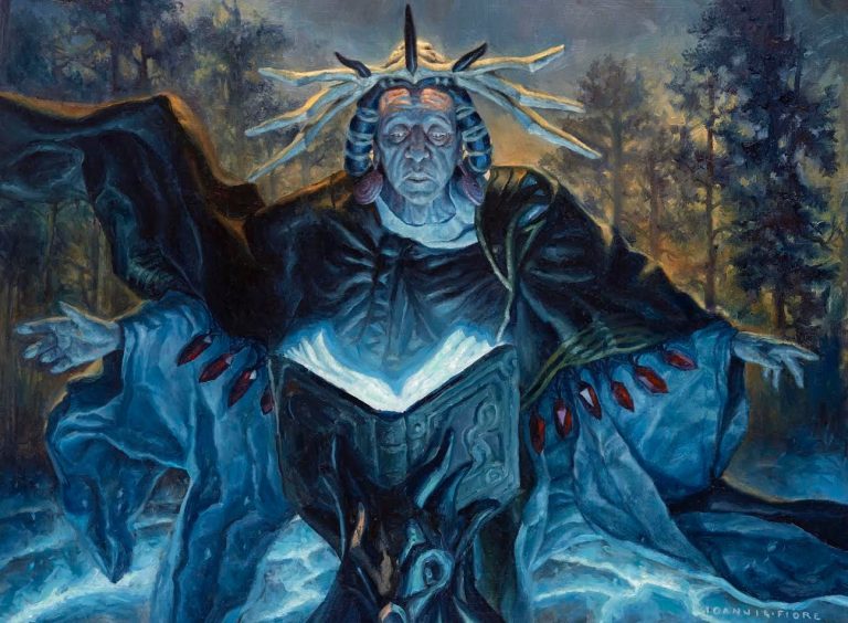 Erudite Wizard MtG Art from Foundations Set by Ioannis Fiore - Art of ...