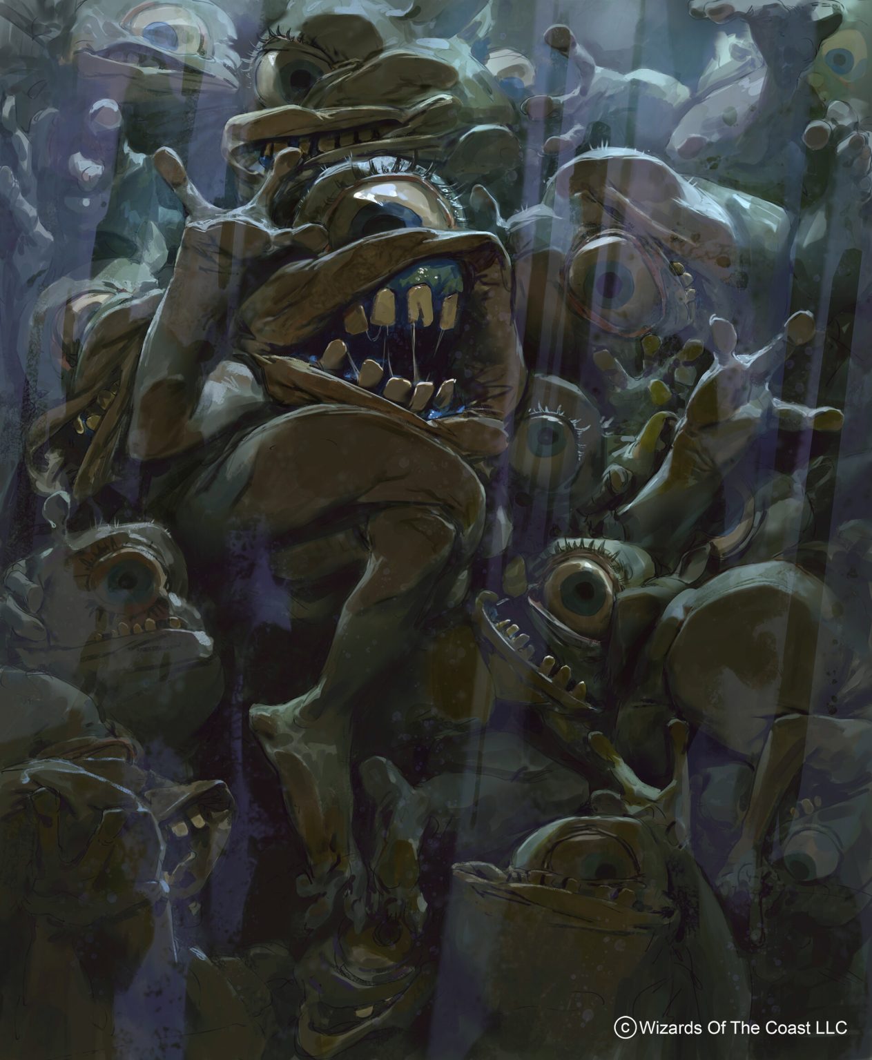 Homunculus Horde (Variant) MtG Art from Foundations Set by Filipe ...