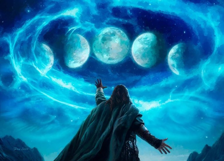 Lunar Insight MtG Art from Foundations Set by Dan Murayama Scott - Art ...