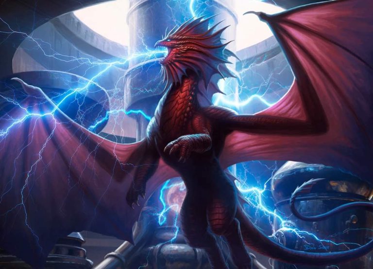 Niv-Mizzet, Visionary MtG Art from Foundations Set by Dan Murayama ...