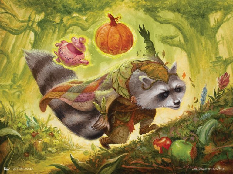 Peerless Recycling MtG Art from Bloomburrow Set by Jeff Miracola - Art ...