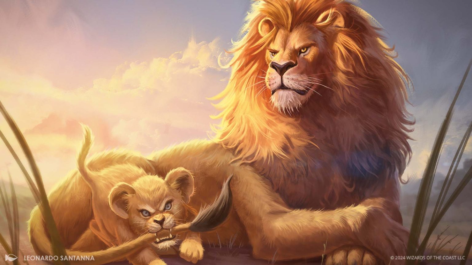 Prideful Parent MtG Art from Foundations Set by Leonardo Santanna - Art ...