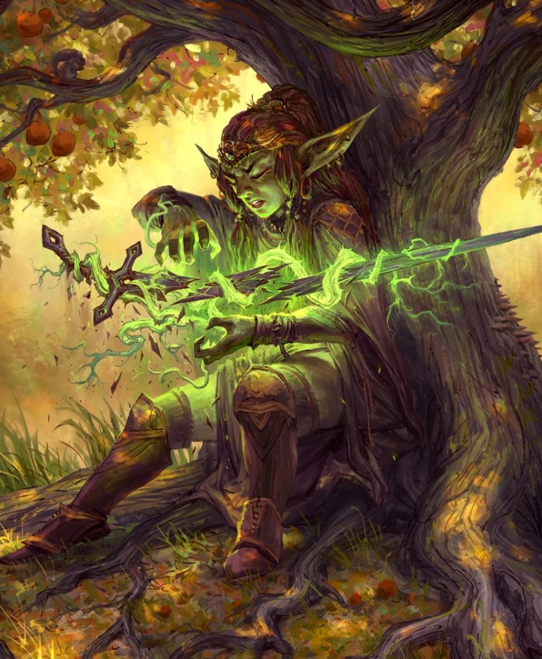 Reclamation Sage (Variant) MtG Art from Foundations Set by Andrew Mar ...