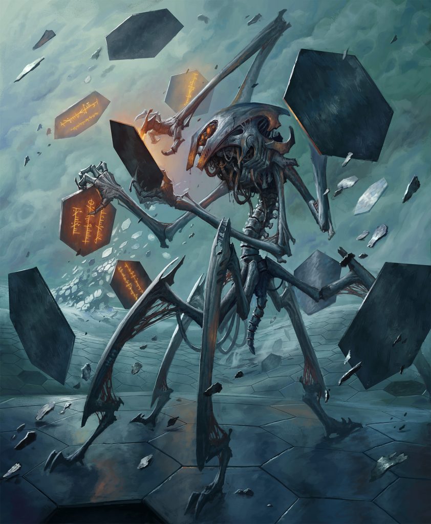 Scrawling Crawler (Variant) MtG Art from Foundations Set by Maxime ...