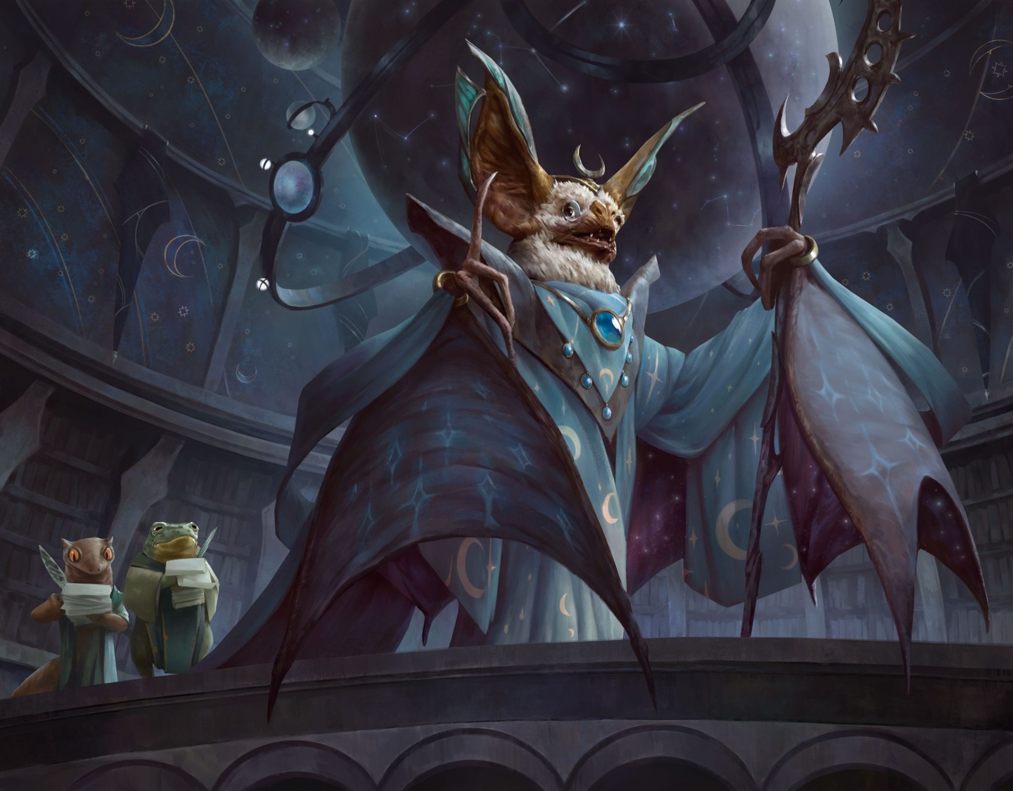 Starseer Mentor MtG Art from Bloomburrow Set by Taras Susak - Art of ...