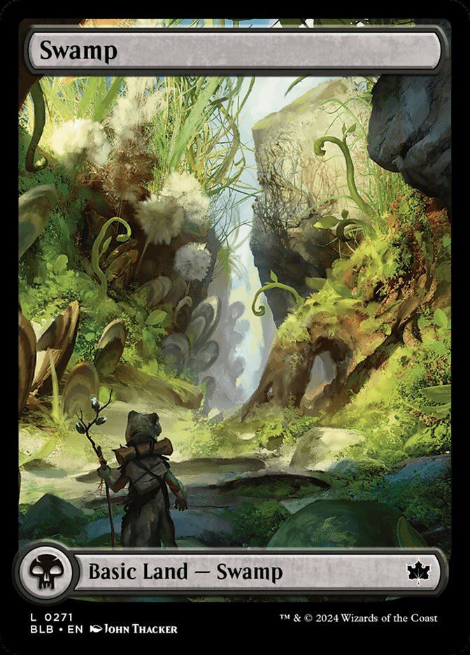 Swamp MtG Art from Bloomburrow Set by John Thacker - Art of Magic: the ...
