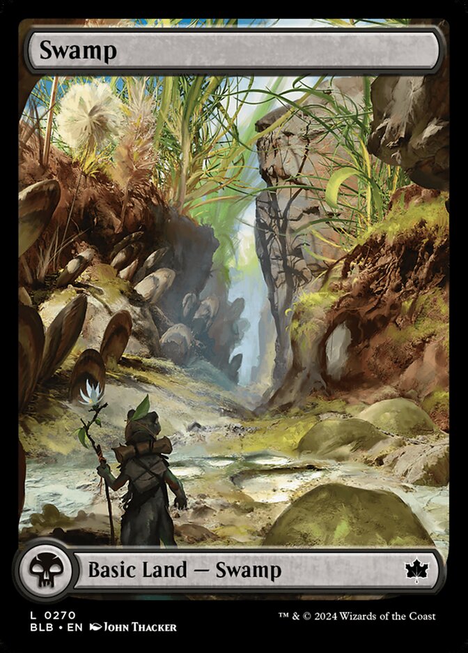 Swamp MtG Art from Bloomburrow Set by John Thacker - Art of Magic: the ...
