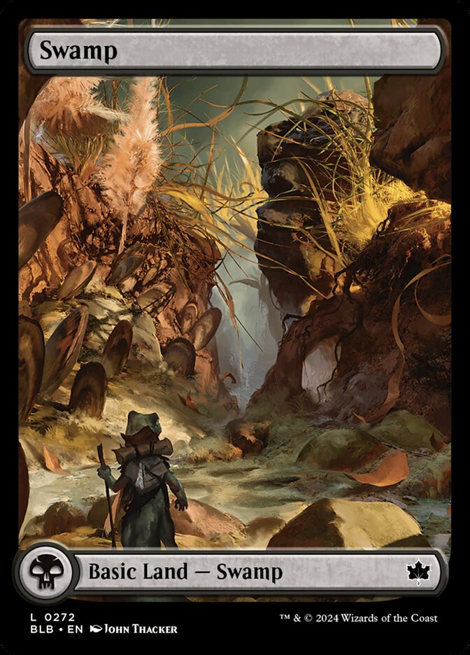 Swamp MtG Art from Bloomburrow Set by John Thacker - Art of Magic: the ...